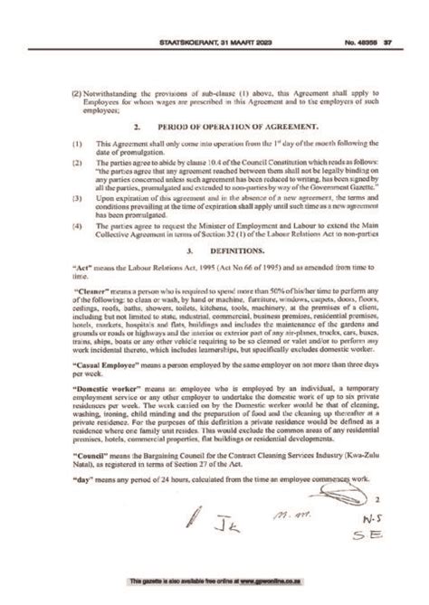 Collective Main Agreement BCCCI Main Agreement March BCCCI