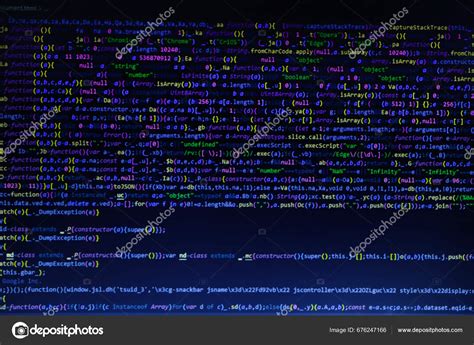 Pantalla Codificación Html Css Fondo Tecnológico Pantalla Codificación