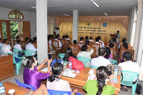 တိုင်းရင်းဆေးဆရာများ၏ ဆေးကုသမှုစွမ်းဆောင်ရည်မြင့်မားရေးမွမ်းမံသင်တန်း သင်တန်းဖွင့်ပွဲ အခမ