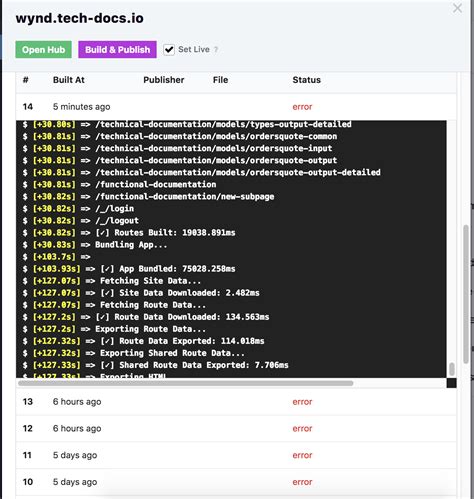 Error When Building Documentation · Issue 174 · Stoplightiodesktop