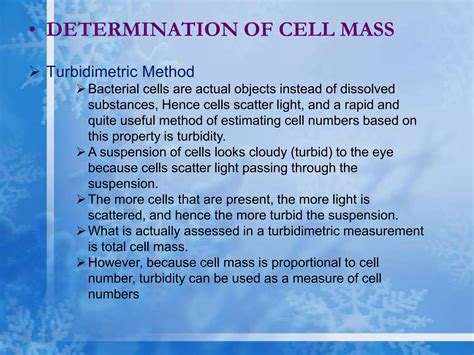 Bacterial Cells Enumeration Pptx Chemistry Science
