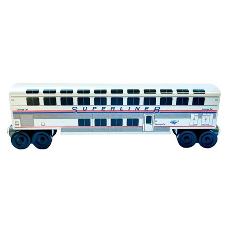 Amtrak Superliner Sightseer Lounge Ferrari Model Cars Detailed