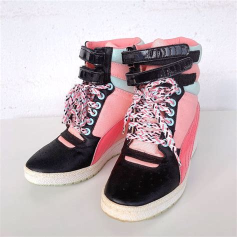 Puma Wedge Sneakers Women S Fashion Footwear Sneakers On Carousell