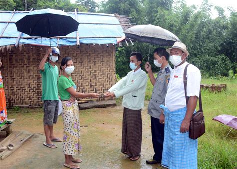 ကာမိုင်းမြို့၌ အခြေခံလူတန်းစားအိမ်‌ထောင်စု ၁၇၁၂ စုအတွက် နိုင်ငံတော်မ