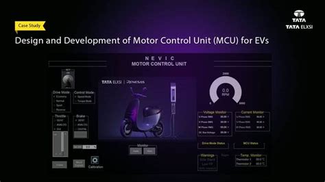 Tata Elxsi Renesas Mcu For Evs Drives Speedier Time To Market Autocar Professional
