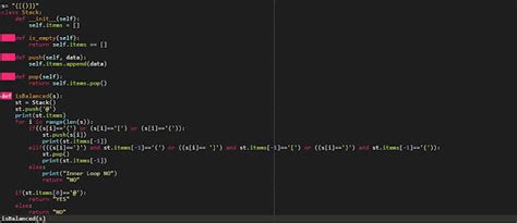 Balancing Brackets Hacker Rank Using Google Colab Tech Inspirer