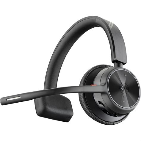 Poly Voyager 4300 Uc 4310 Wiredwireless On Ear Stereo Headset Black