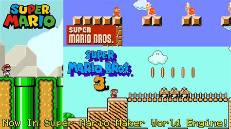 Super Mario Maker World Engine Basic World Teaser Youtube