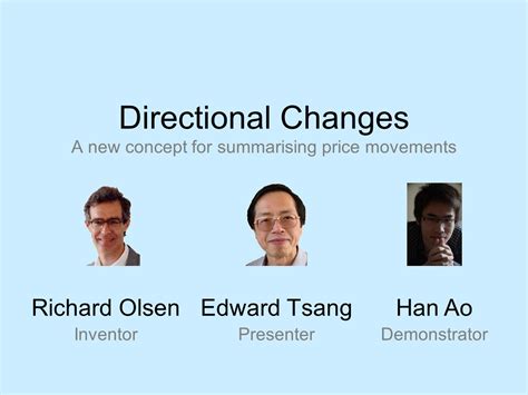 Directional Change Computational Finance And Economics Laboratory BRACIL