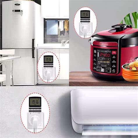 Digital Timer Switch Socket Electric Programmable Power 240v Au Plug Clock New Aimall