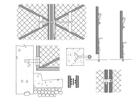 2d Autocad Dwg File Has The Section View Of Foundation Download Cad Dwg Drawing File Cadbull