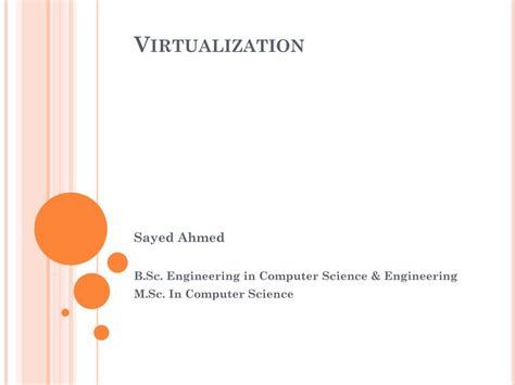 PPT Virtualization PowerPoint Presentation Free Download ID 2388640