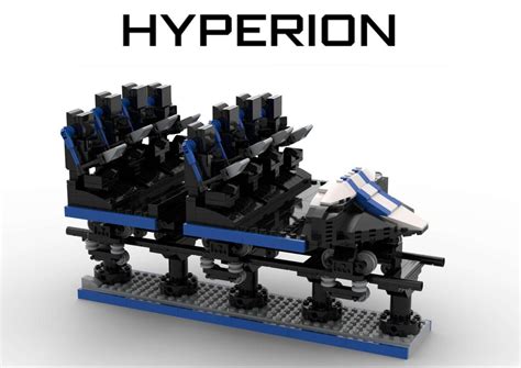 Lego Moc Roller Coaster Hyperion Energylandia By Coasters Bricks Worldwide Rebrickable