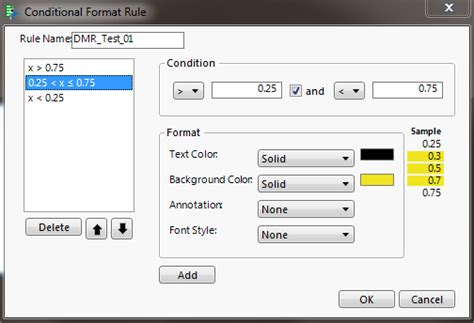Solved Conditional Formatting Rules Jmp User Community