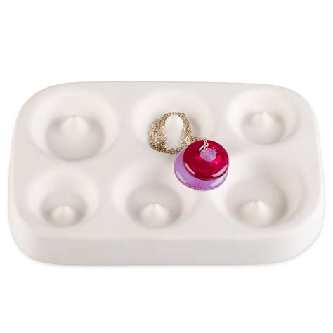 Offset Round Pendants 7 25 X 5 X 1 In 18 X 12 X 2 5 Cm Casting Mold