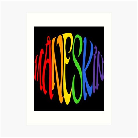 Maneskin Lgbt Rainbow Diversity Pride Month Classic Art Print For
