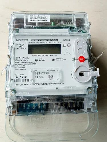 60a Visiontek Ltct Operated Three Phase Generation Meter At ₹ 11800 In Coimbatore