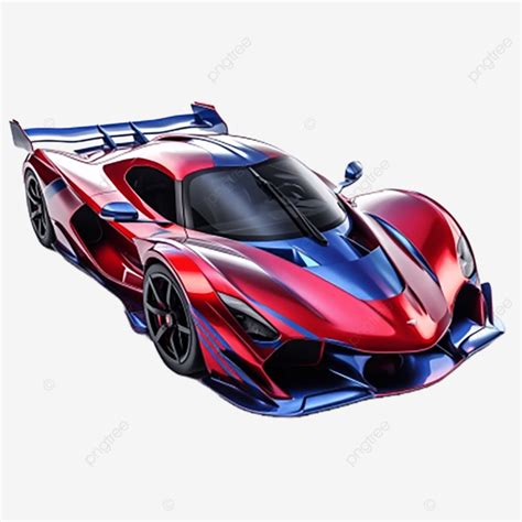 빨간색과 파란색 색상 슈퍼 자동차 흰색 배경 3d 자동차 오래된 차 Png 일러스트 및 이미지 에 대한 무료 다운로드