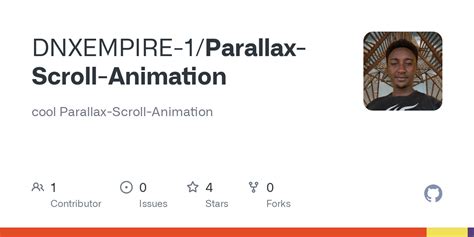 Github Dnxempire 1parallax Scroll Animation Cool Parallax Scroll