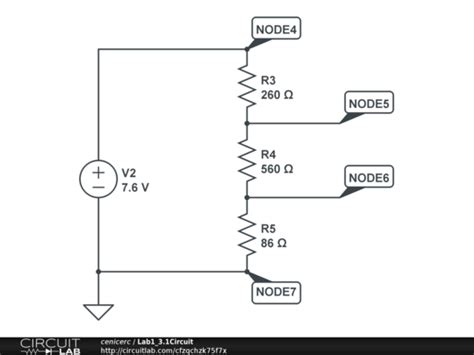 lab1 3 1circuit circuitlab