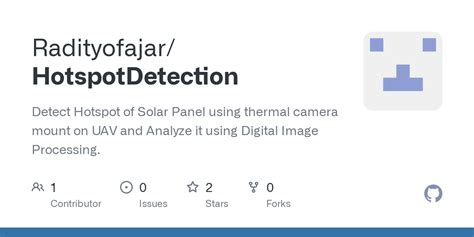 GitHub Radityofajar HotspotDetection Detect Hotspot Of Solar Panel