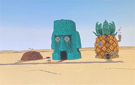 Spongebob Pineapple House Minecraft
