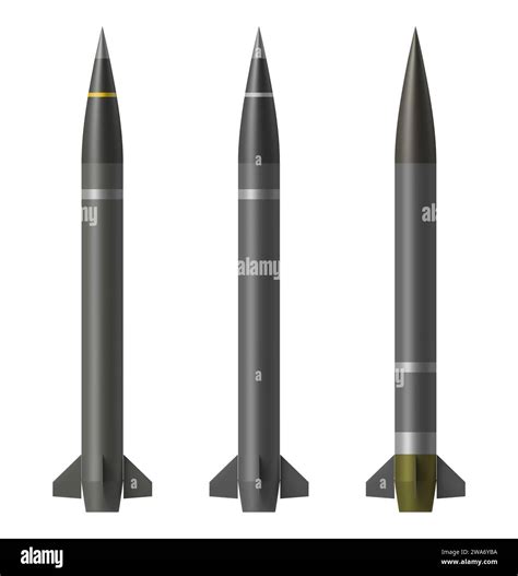 Precision Strike Munition Ballistic Missile Stock Vector Image And Art