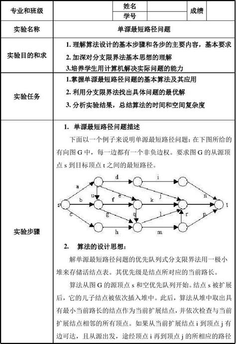 《算法设计与分析》上机实验报告5word文档在线阅读与下载文档网 《算法设计与分析》上机实验报告5word文档在线阅读与下载文档网