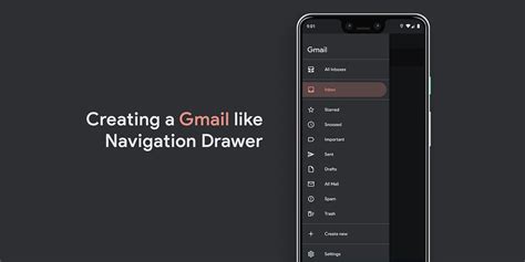 Android Material Component Creating A Gmail Like Navigation Drawer Part I By Waseef Akhtar