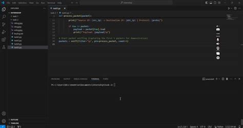 Mokshaa Dcunha On Linkedin Python Cybersecurity Networksecurity Packetanalysis Programming