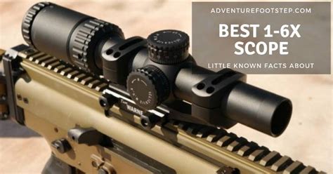 Top 3 Best 1 6x Scope 2021 Reviews And Top Picks