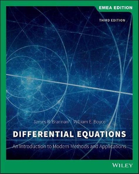 Buy Differential Equations An Introduction To Modern Methods And