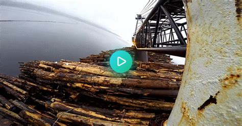 Log Barge Dump  On Imgur