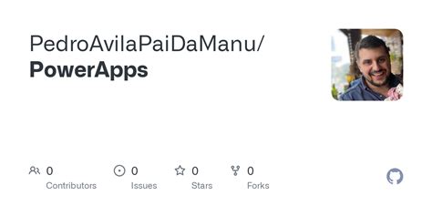 GitHub PedroAvilaPaiDaManu PowerApps