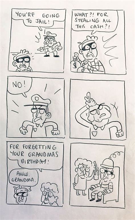 Artist Made These 40 Hilariously Absurd Comics With Ridiculously