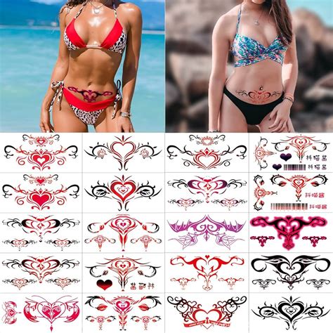 Raunchy Temporary Tattoos