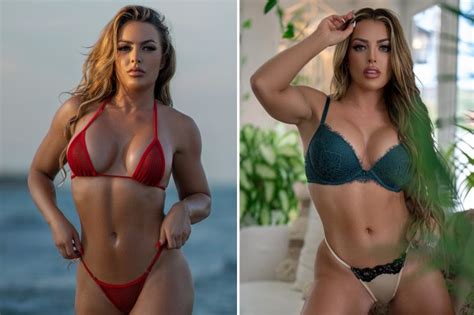 Ex Wwe Star Mandy Rose Looks Sensational In See Through Bikini As She