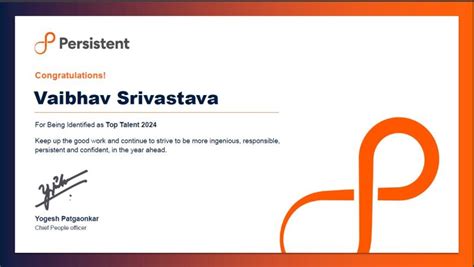 Vaibhav Srivastava On Linkedin I Am Happy To Announce That I Have
