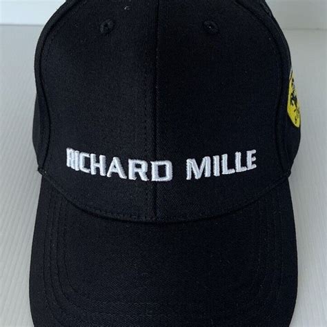 Richard Mille X Ferrari Black Cap Hat Rafael Nadal Mclaren Rm10 Rm11 Rm22 Rm30 Watchcharts