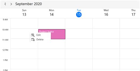Contextmenu And Commands In Wpf Scheduler Control Syncfusion