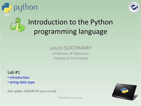 Pdf Introduction To The Python Programming Language Similar Programming Languages Perl