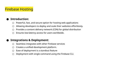 Firebase 101 Firebase Guide Zero To Hero Pptx Operating Systems