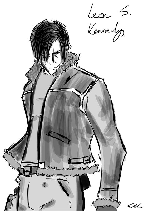 Leon Kennedy By Swordartlagoon On Newgrounds