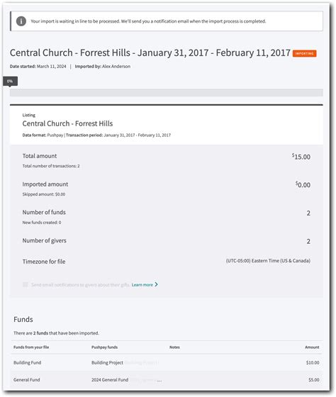 Learning About Transaction Import