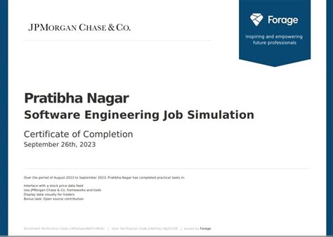 Pratibha Nagar On Linkedin Jpmorganchase Softwareengineering