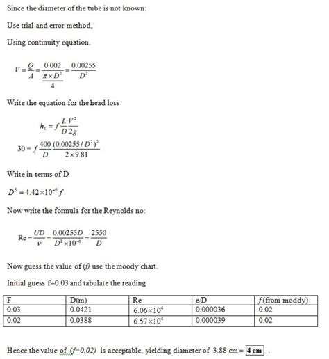 solved compute in matlab the given unknown diameter drawn