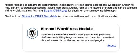 bitnami for xampp