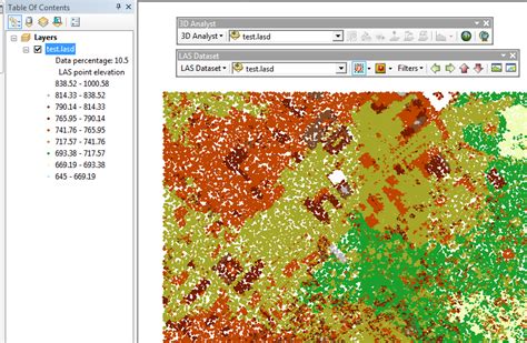 Las Dataset How To Use The 3d Analyst Toolbar Wit Esri Community