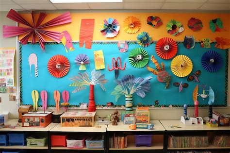 Premium Ai Image Art And Craft Projects In The Classroom