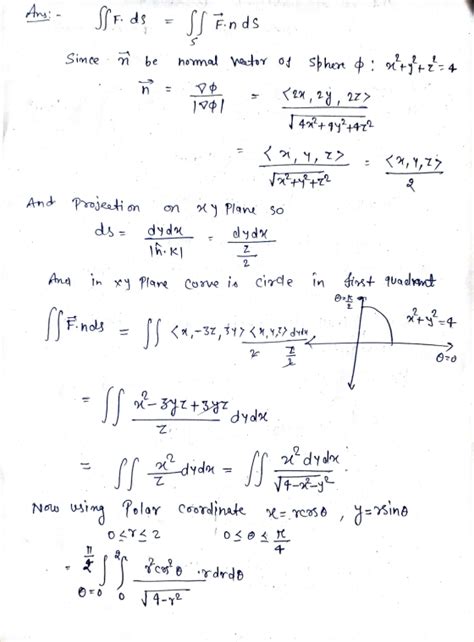 8 Points Evaluate The Surface Integral Sf Ds Where F 1 32 3y